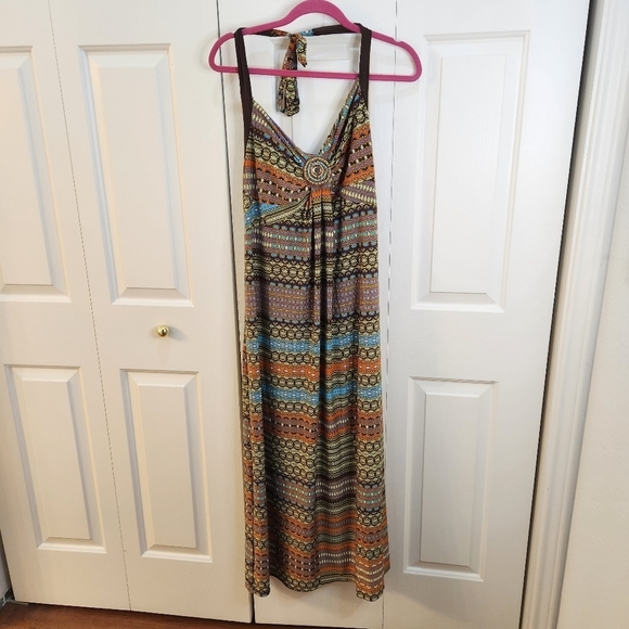 Mlle Gabrielle | Dresses | Mlle Gabrielle Womens 2x Maxi Dress Multi ...